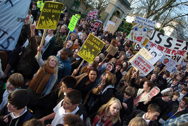 Student protests against cuts and fees photo gallery, November 24 2010 ...